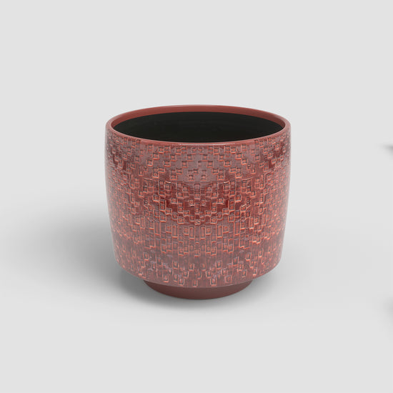 Vaso Minerva Vermelho | Bioma Plants